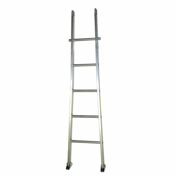 Metallic Ladder 6 Foot Base with Swivel Safety Shoes | Detroit Sponge